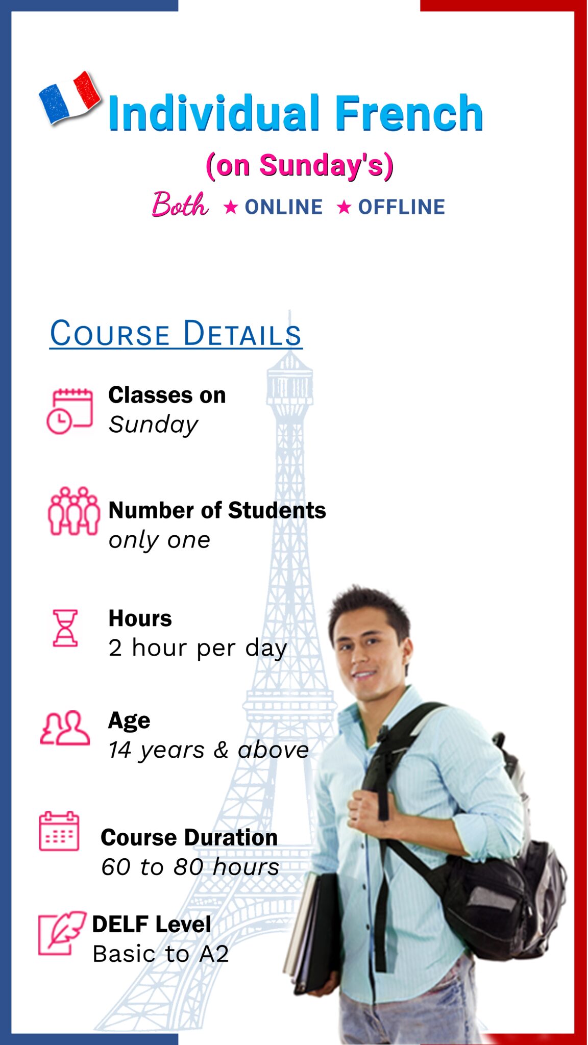 Individual French Course | One-to-One Personalized French Training La ...